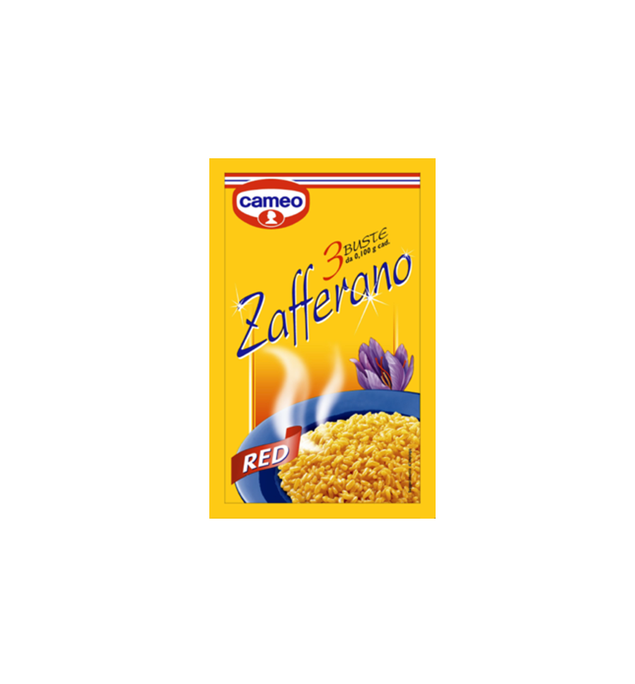 Cameo Zafferano Red 3 Envelopes – Lovitaly Gourmet