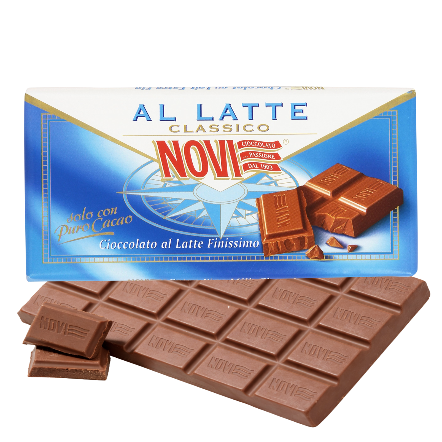 Novi Milk Chocolate Bar 100g – Lovitaly Gourmet