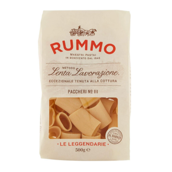 Rummo Paccheri No. 111 Pasta 500g – Lovitaly Gourmet